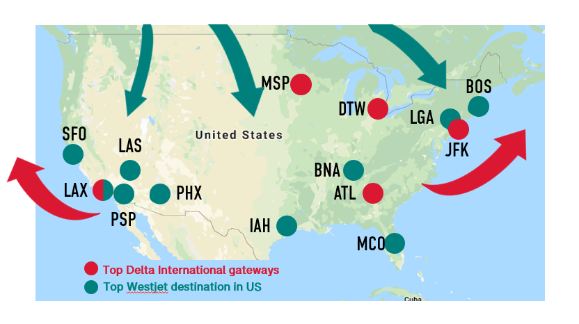 Can A Westjet/Delta Tie-Up Attract Sixth Freedom Traffic?