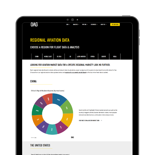 Flight Database & Statistics | Aviation Analytics | OAG